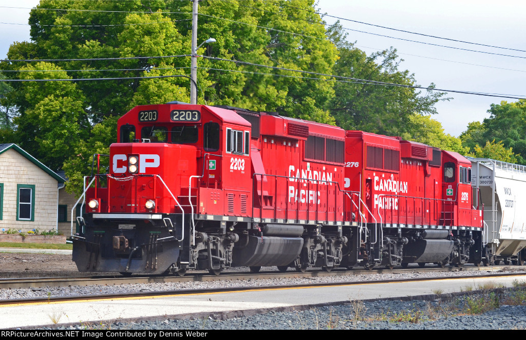 CP 2203, CP's Tomah Sub.
